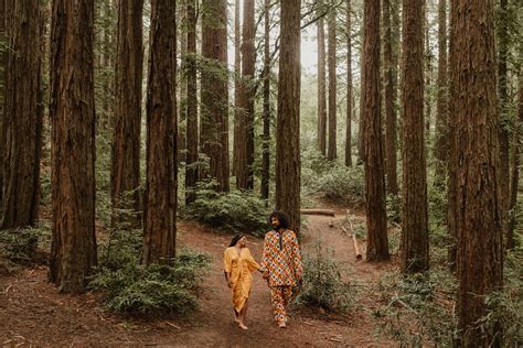 Redwood Grove Engagement Session Joaquin Miller Park Oakland