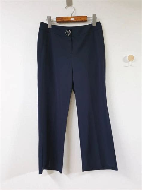 케네스레이디 버튼포인트 부츠컷 여름정장바지 26인치 헬로마켓