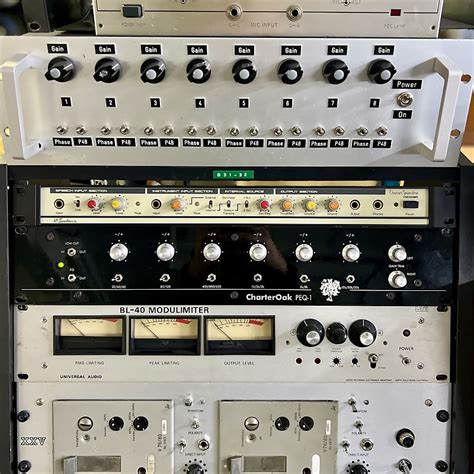 Charter Oak Peq 1 Stereo Mastering Equalizer Pultec Analog Eq Reverb