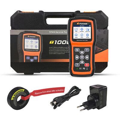 Foxwell T1000 OBD2 Tire Pressure Monitoring Activate TPMS Reset