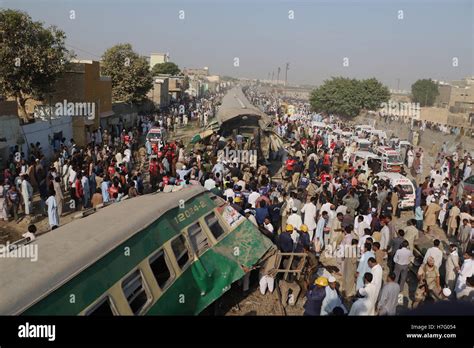 Karachi Pakistan 3rd Nov 2016 A View Of A Site Of The Train