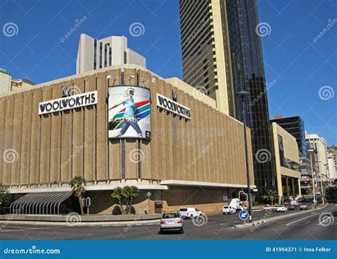 Woolworths Department Store Cape Town South Africa Editorial Photo