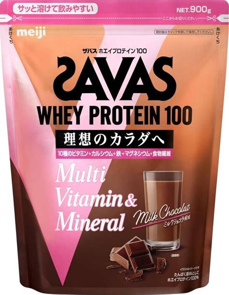 Протеиновый напиток с витаминами и минералами Meiji SAVAS Whey купить