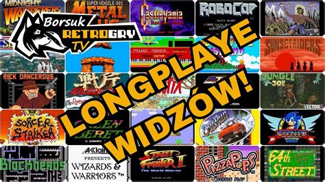 Borsuk Gry TV LONGPLAYE WIDZÓW 11 Różne Systemy RetroFilu Dawid