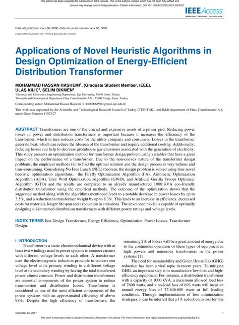 Pdf Applications Of Novel Heuristic Algorithms In Design Optimization
