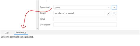 Disabling A Command Means That It Does Not Show The Relevant Reference