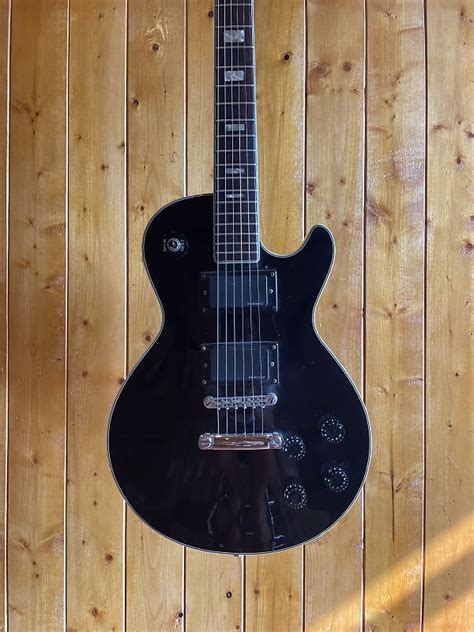 Lp Style Electric Guitar Made In Japan Black Wemg Hz Reverb