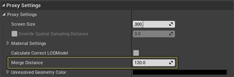 Filling Gaps Using The Proxy Geometry Tool In Unreal Engine Unreal