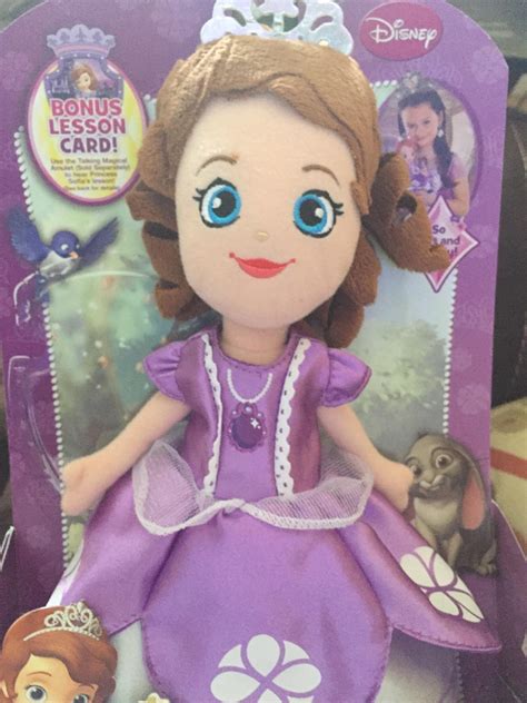 Sofia The First Soft Doll Toys And Games