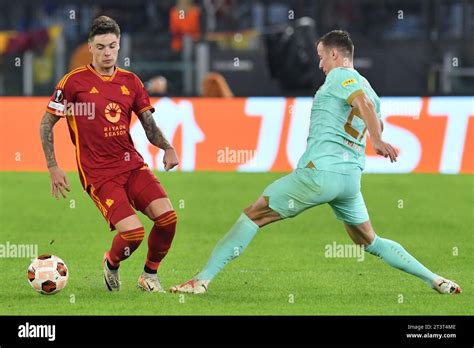 26th October 2023 Stadio Olimpico Rome Italy Uefa Europa League As