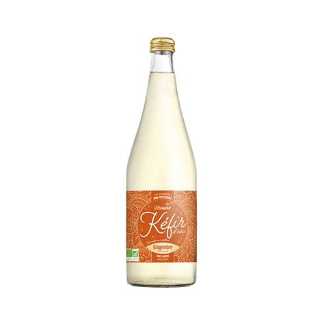 Kéfir de fruits gingembre BIO Vitamont 75 cl La Belle Vie Courses en Ligne Livraison à