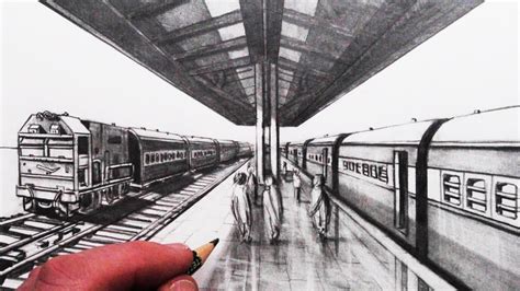 Як намалювати потяг простим олівцем чорно білий малюнок для новачків Ravlyk