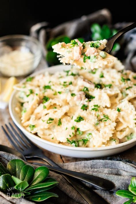 Creamy Bow Tie Pasta Savor The Flavour