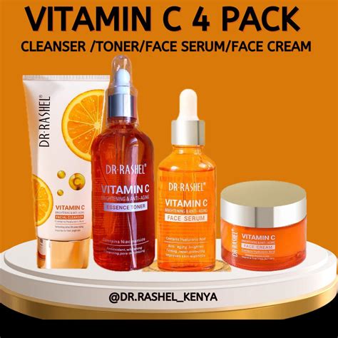 Buy Vitamin C 4 Pack Set A Online Dr Rashel Kenya