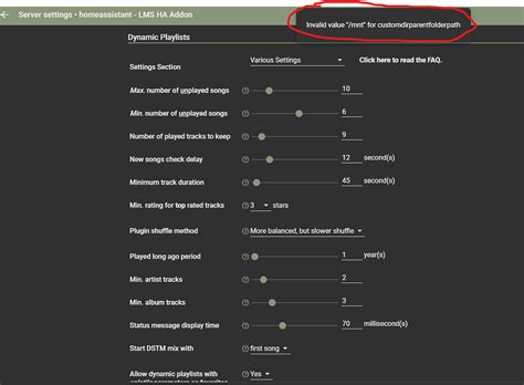 Home Assistant Community Addons Lms The Lyrion Music Server Formerly The Logitech Media Server