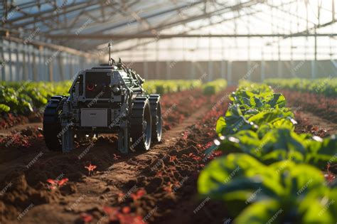 premium photo a fullyautomated farming system ai generated