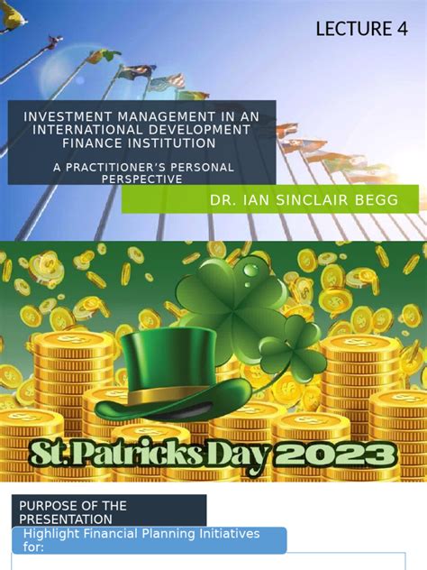 03 17 23 Essex Presentation Lecture 4 Investment Management