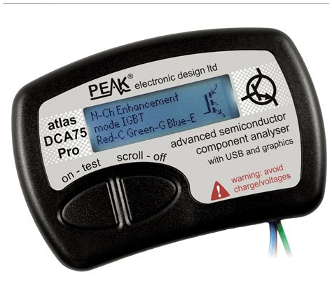 Atlas Dca75 Pro Transistor Tester With Enhanced Display Intelligent