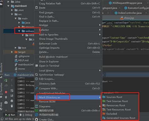 Idea添加目录时，mark Directory As的几个选项详解 （idea中项目java变成了和resources一样之后，如下图