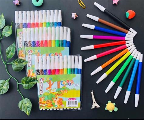Spidol Set Warna Spidol Opp Colour Pen Lazada Indonesia