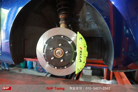I30 펠라 4p 브레이크 And 리어 로터확장 브레이크액 교환 및 게코 레이싱 휠 너트 장착 네이버 블로그