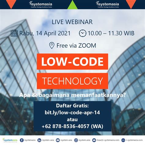 isystem asia on linkedin lowcode lowcodetechnology lowcodenocode