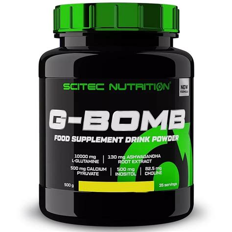 Scitec Nutrition G Bomb 20 Ice Tea Italpor 500g Vitaminbolthu