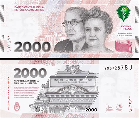 Así Es El Nuevo Billete De 2000 Pesos De Curso Legal En Homenaje A La