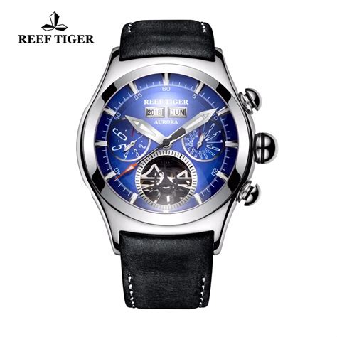 Aliexpress Buy Reef Tiger RT Mens Sport Watches Analog Tourbillon