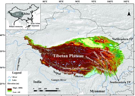 The Scope Of The Tibetan Plateau And Its Basic Geographical Conditions