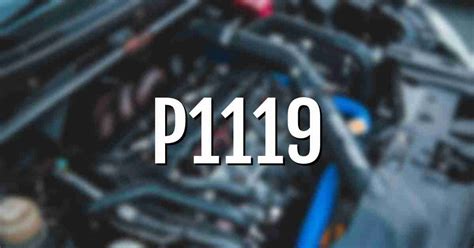 Solved P1119 Code Engine Coolant Temperature Signal Out Of Range
