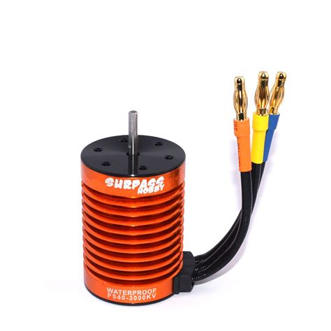 Surpass Hobby Waterproof F540 3000KV Brushless Motor 45A ESC For 1 10