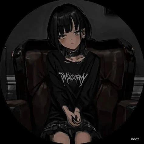 Gothic Anime Girl Dark Anime Girl Anime Girl Neko Manga Girl Short
