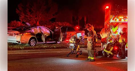 Multi Vehicle Crash Snarls Traffic At 466a And Micro Racetrack Road