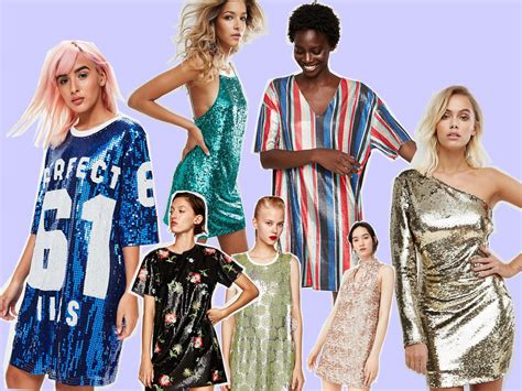 Sequin Party Dresses Look