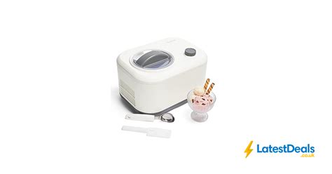 Vonshef 100w Ice Cream Maker With Compressor £89 99 At Amazon