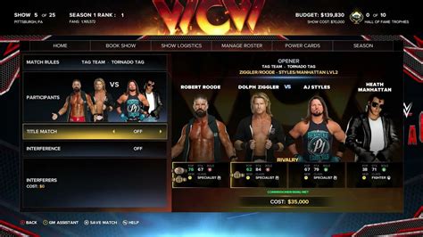 Wwe 2k23 Mygm Hell In A Cell Ple Ep5 Youtube
