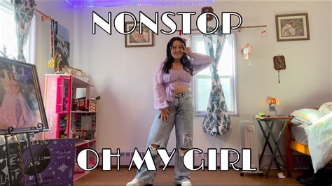 Oh My Girl오마이걸 Nonstop살짝 설렜어 Jisunglove Dance Cover Youtube