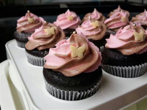 Pink Lady Cupcake Chocolate Cake