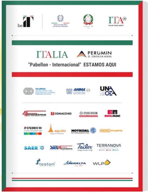 Italia Se Hace Presente En Perumin