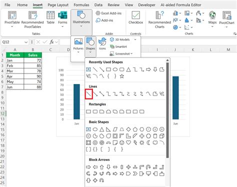 How to Add Line to Excel Graph - Step by Step Guide | MyExcelOnline