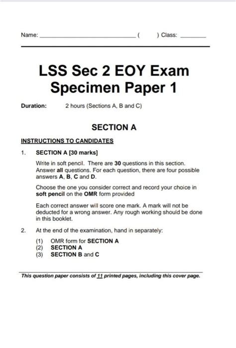 2 Sets Of Sec 2 Practice Paper Hci Lss Ip Hobbies And Toys Books