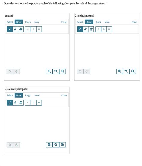 Solved Draw The Alcohol Used To Produce Each Of The