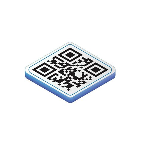 vector scanning qr code qr code verification landing page 3d icons
