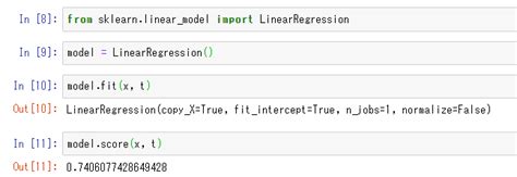 Scikit Learnを使って回帰問題を解いてみる データテックログ