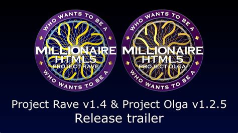 WWTBAM HTML5 Project Rave V1 4 Project Olga V1 2 5 Release Trailer