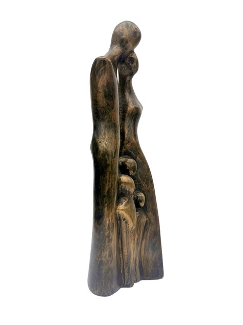 Bronzen Gezin Bronzen Beeld Van Een Familie Moeder Vader Etsy