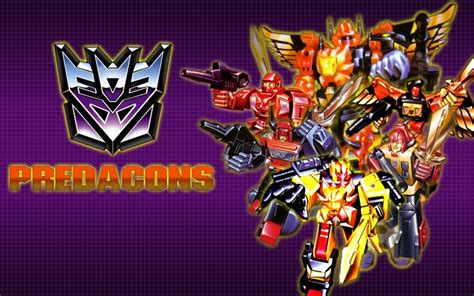 Predacons Transformers Art Transformers Box Art