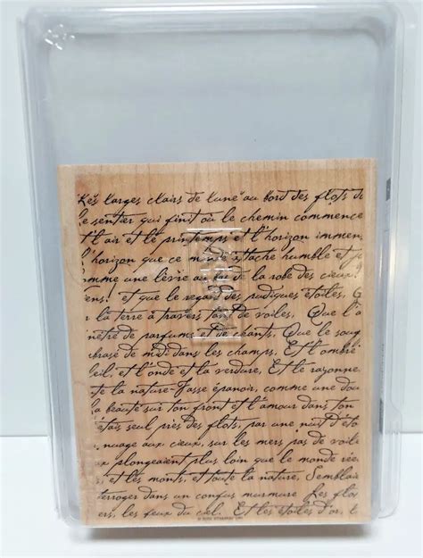 Script Background Stamp