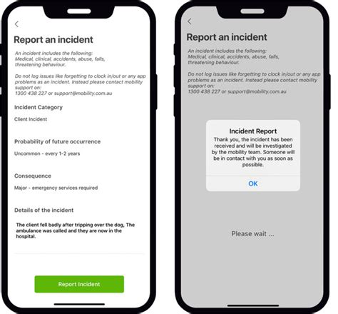 How To Report An Incident Mobility